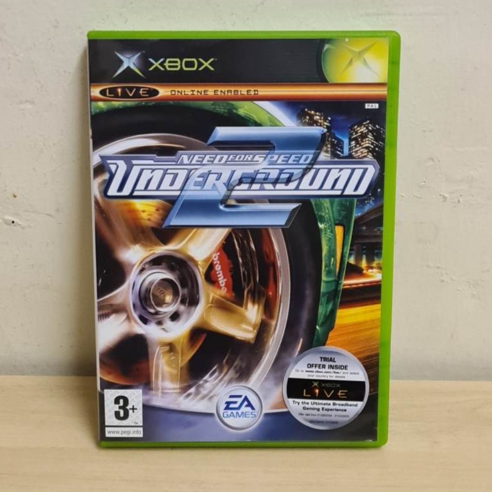 Pre-owned Microsoft Xbox game Need For Speed - Underground -Xbox Game ...